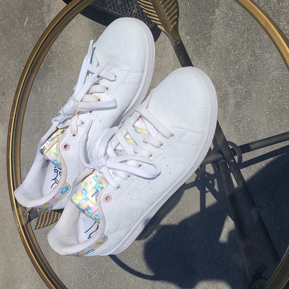 adidas | Shoes | Limited Edition Disney Bambi White Sneakers Adidas ...